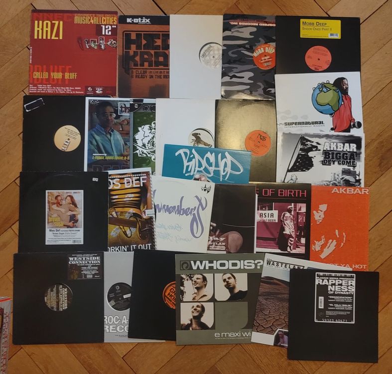 Hip Hop Vinyl Sammlung ca. 100 Stück (38 x Alben) (Gebraucht) in Basel ...