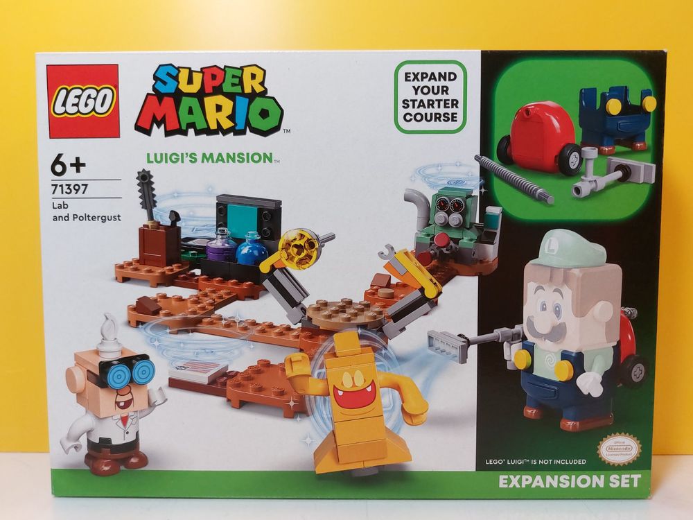 LEGO Super Mario 71397 Luigi's Mansion:Labor-Schreckweg NEU | Kaufen ...