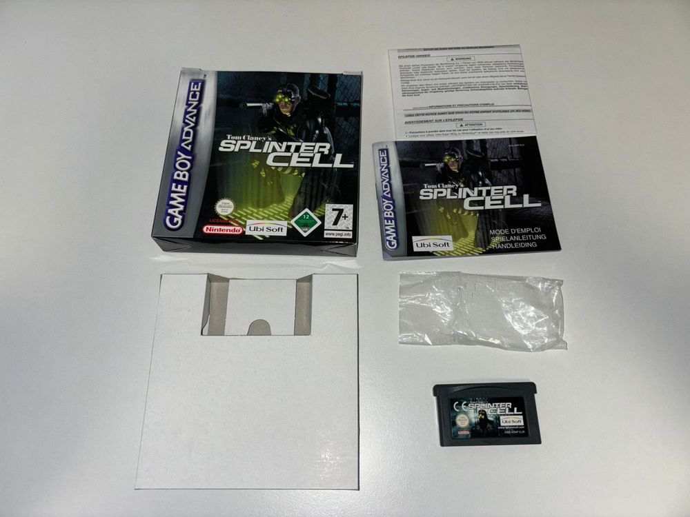 Tom Clancy's Splinter Cell (Gameboy Advance) in OVP (Gebraucht) in ...