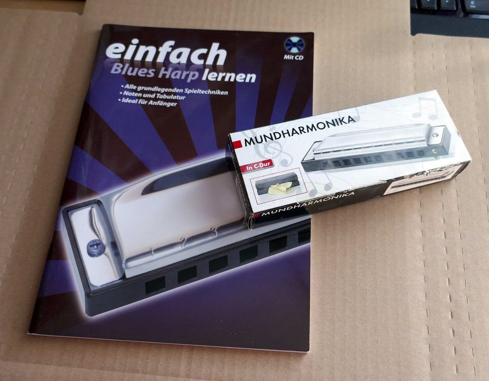einfach BLUES HARP LERNEN - Buch und Mundharmonika | Kaufen auf Ricardo