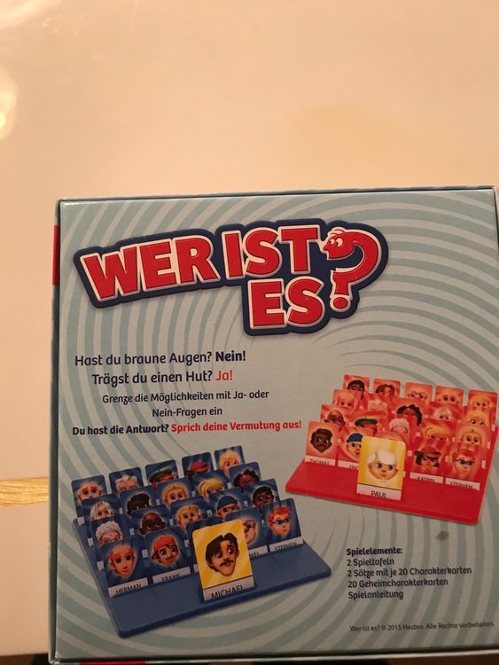 Spiel.. (wer ist es??) (Gebraucht) in Luzern für CHF 5 – mit Lieferung ...