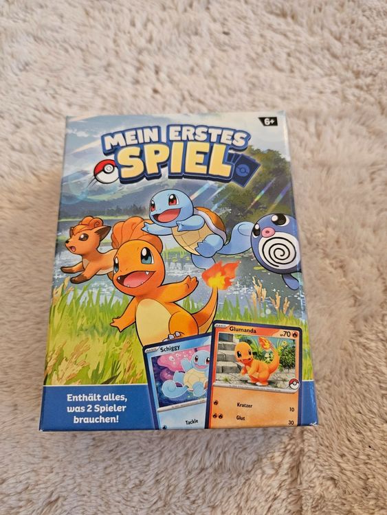 Pokémon TCG - Mein erstes Spiel Schiggy & Glumanda DE (Neu und ...