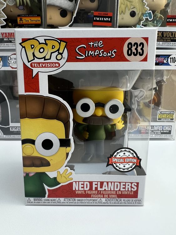Funko POP! Television Les Simpsons Ned Flanders Limitée (Neu und ...