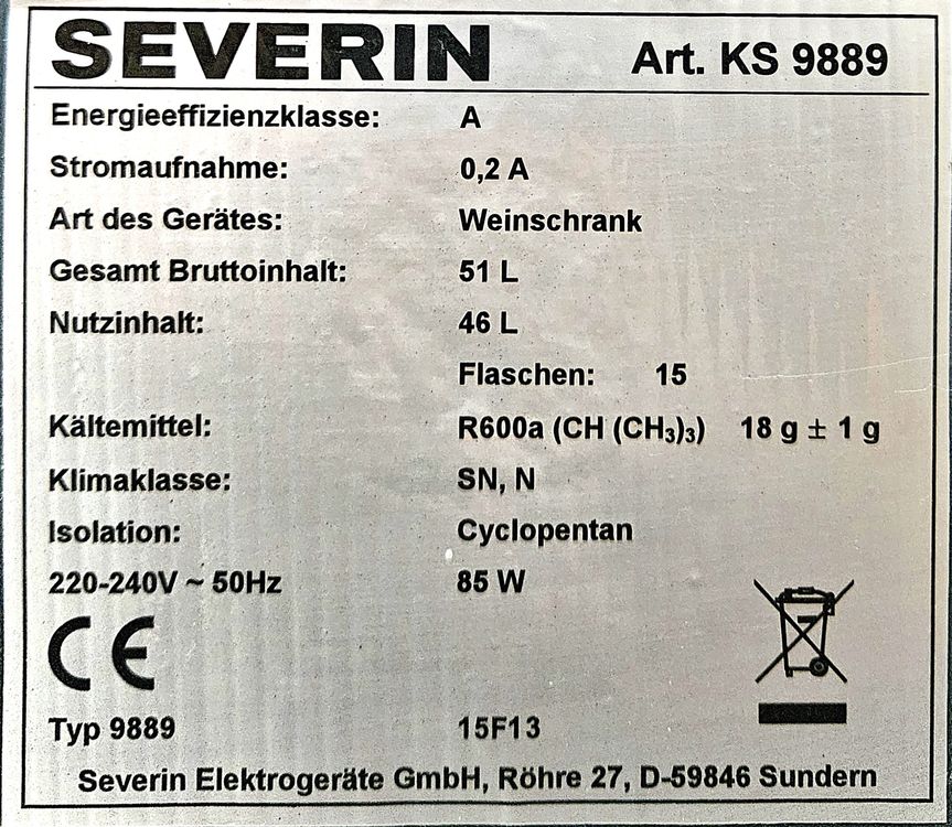 Kühlschrank mit MONSTER-BRAND in TOP ZUSTAND AB NUR 1.-!!! (Gebraucht ...