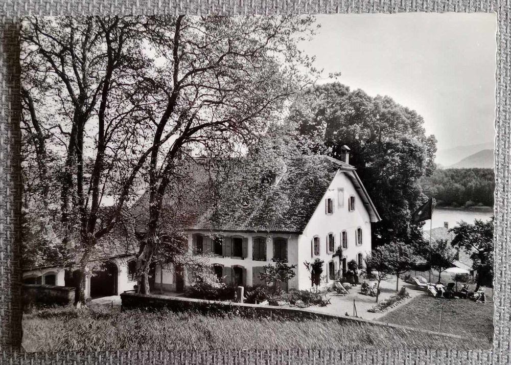 Carte Postale / Puidoux - La Maison Blanche au Lac de Bret (D'occasion ...