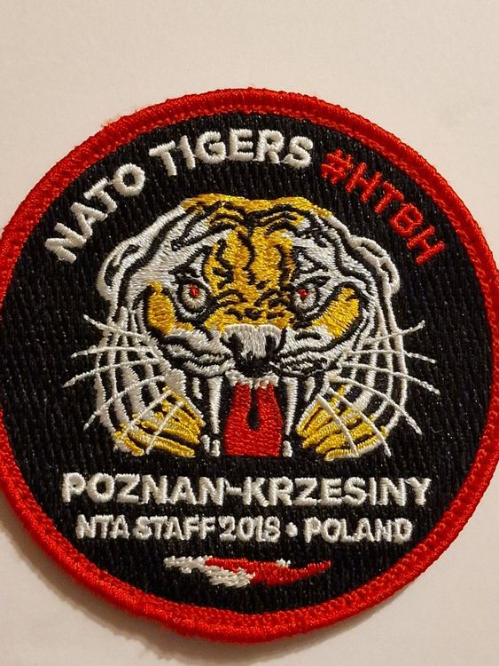 Luftwaffe Abzeichen NATO Tiger Meeting 2018 | Kaufen auf Ricardo Luftwaffe Abzeichen NATO Tiger Meeting 2018 | Kaufen auf Ricardo