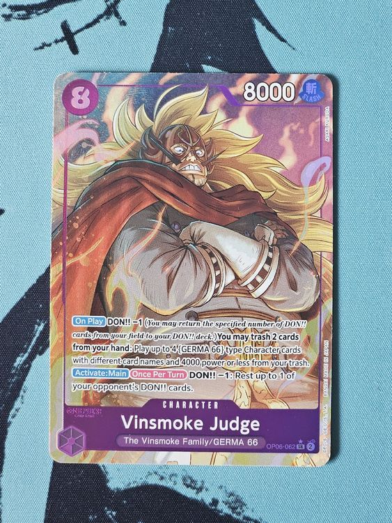 One Piece TCG - Vinsmoke Judge AA EN (Neu (gemäss Beschreibung)) in ...