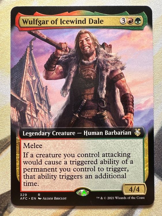 Wulfgar of Icewind Dale Variant 329 Forgotten Realms (Neu (gemäss ...