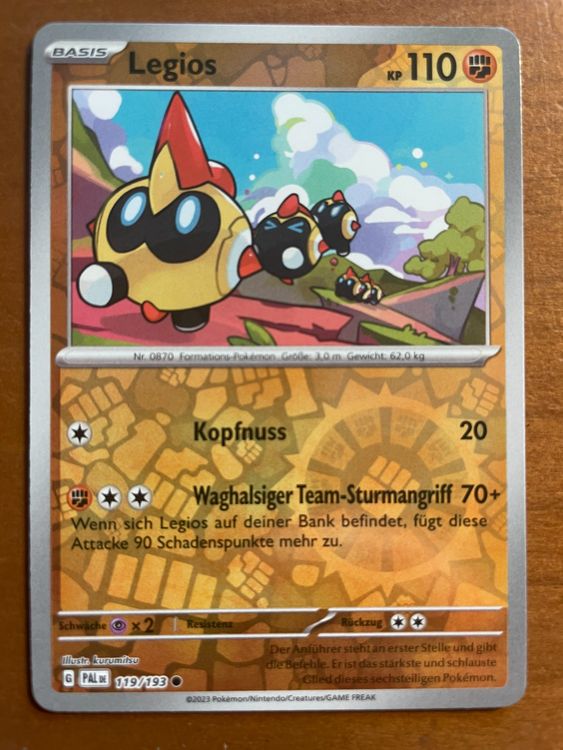 Pokemon Legios Reverse (Versand gratis) (Neu (gemäss Beschreibung)) in ...