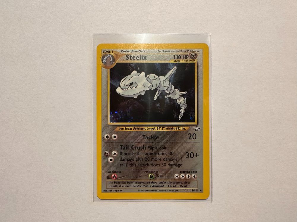 Steelix holo Neo Genesis EN | Kaufen auf Ricardo