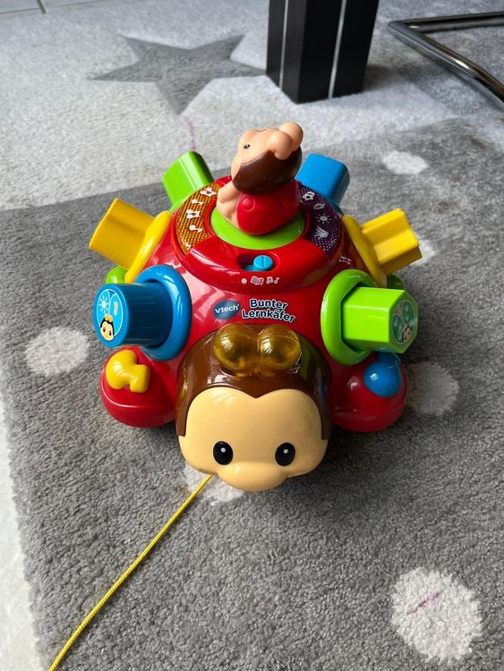 Vtech Babyspielzeug Lernkäfer mit Formen Musik und Licht | Kaufen auf ...