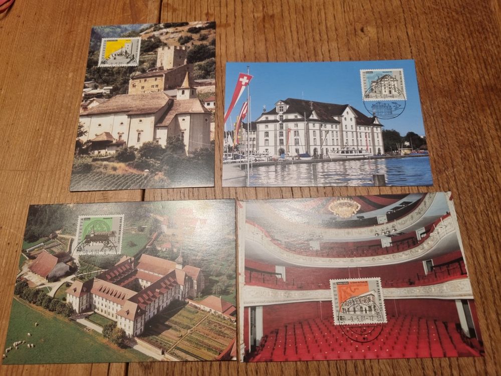 2001 FDC Maximumkarten Pro Patria | Kaufen auf Ricardo