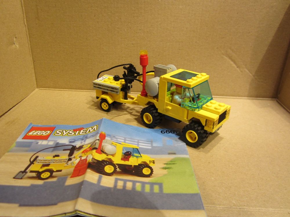 Lego City Baufahrzeug mit Kompressor, Set 6667 mit Anleitung (Gebraucht ...