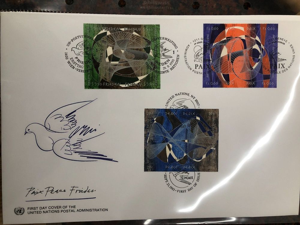 Grossbrief von Hans Erni | Kaufen auf Ricardo