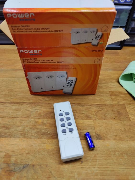 Power Remote Funkset interrupteurs radio (Gebraucht) in Vandoeuvres für ...