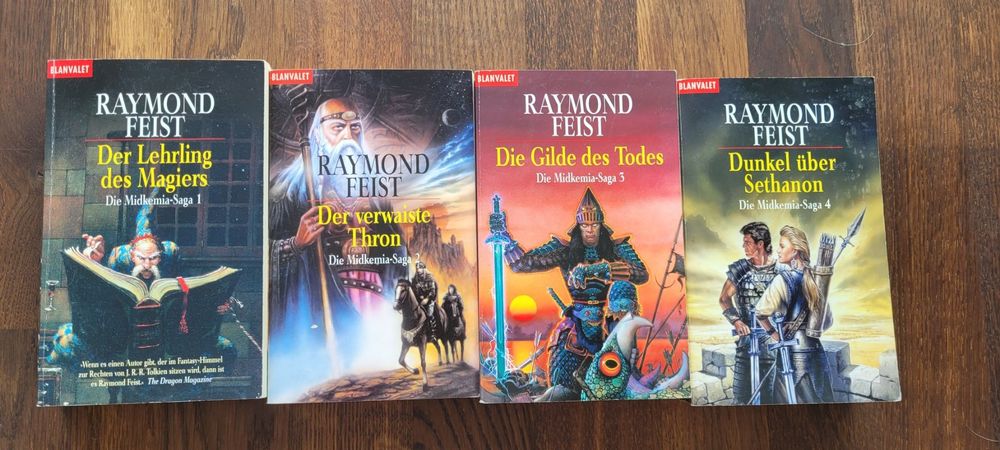 Die Midkemia Sage - Raymond Feist (Band 1-4) | Kaufen auf Ricardo