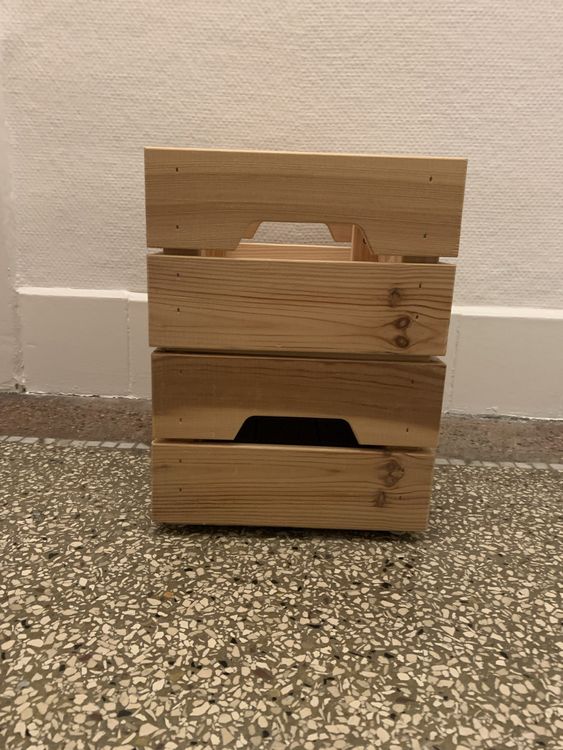 Zwei Ikea Knagglig Holzkisten (Gebraucht) in Zürich für CHF 10 – nur ...