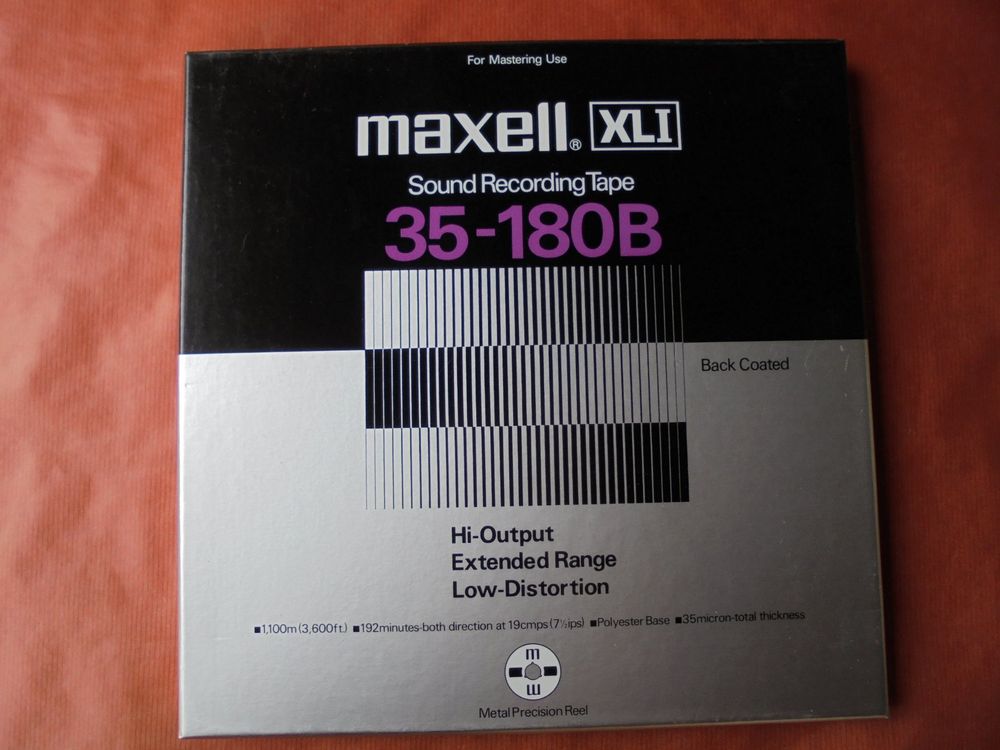 Maxell XL1, Magnetspule, Recording Tape, 35-180B, Revox | Kaufen auf Ricardo