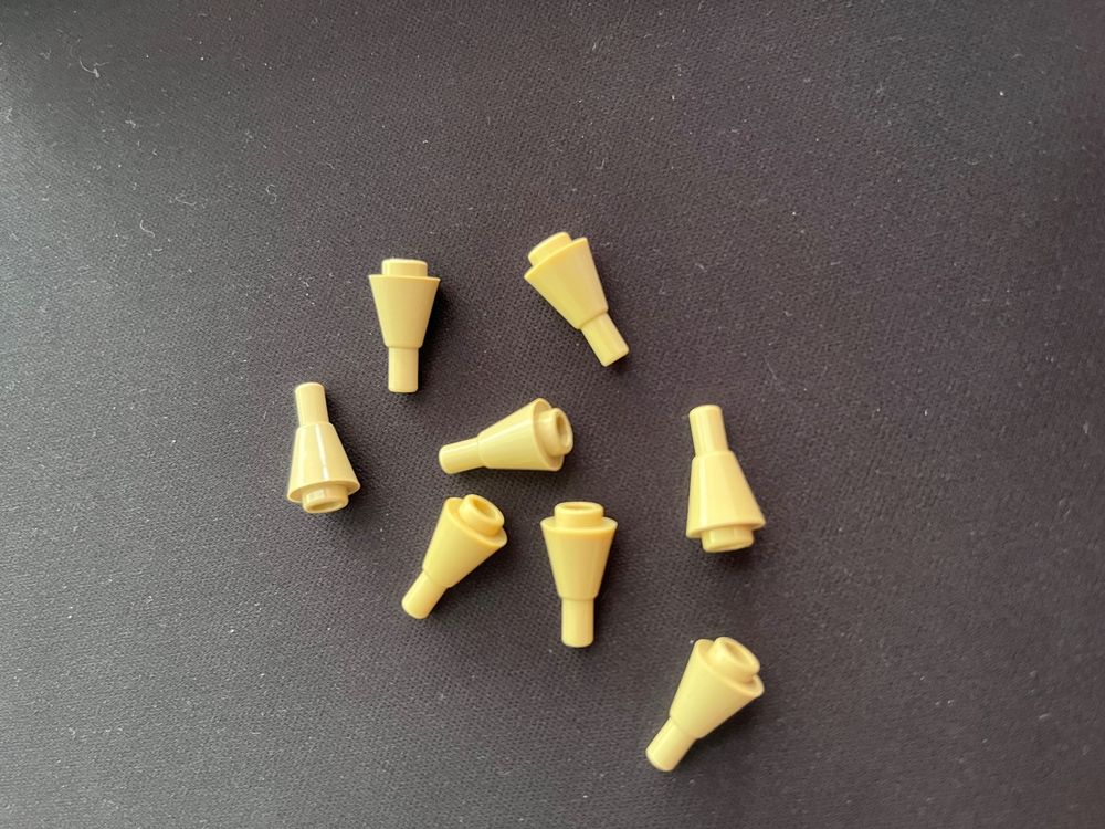 Lego 8x Kegel 1x1 "Eiswaffeln" (11610) (Neu (gemäss Beschreibung)) in ...