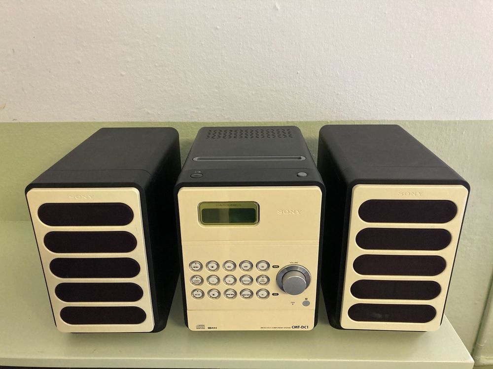 SONY CMT-DC1 DESIGN ANLAGE | Kaufen auf Ricardo
