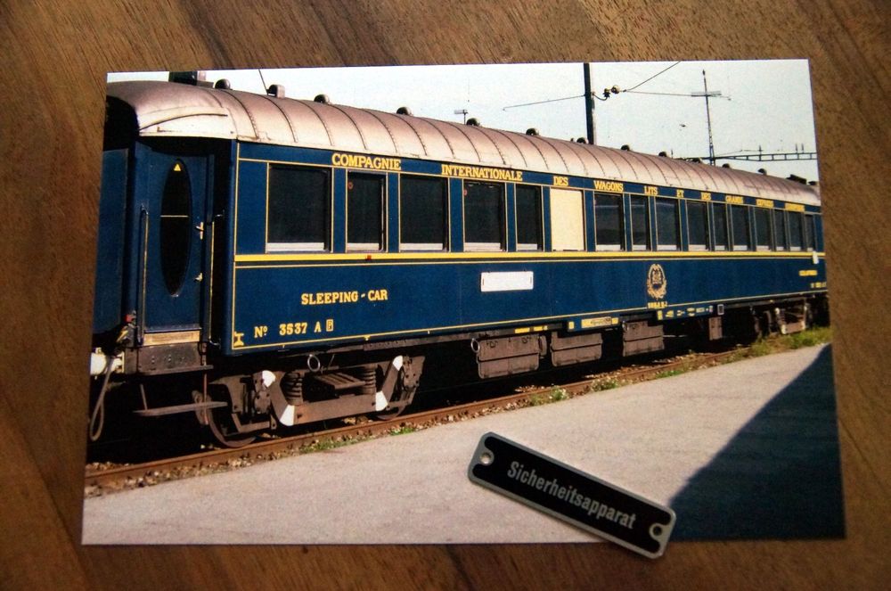 CIWL Wagons Lits Speeping-Car No. 3537 A - Brig, 1985 (Foto) (Gebraucht ...