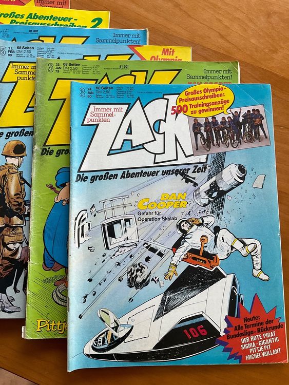 Zack Comics, die grossen Abenteuer unserer Zeit, 11 Hefte | Kaufen auf Ricardo