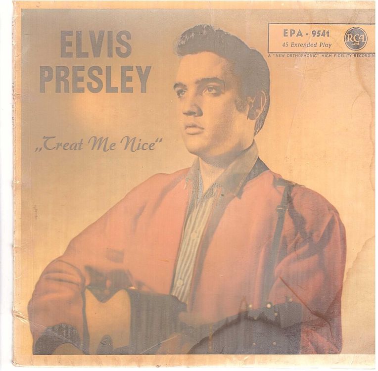 Cover elvis presley - treat me nice | Kaufen auf Ricardo