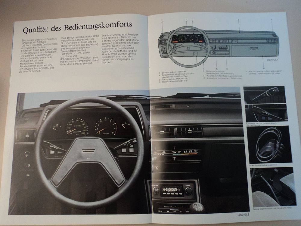 Prospekt Mitsubishi Galant 1980 | Kaufen auf Ricardo
