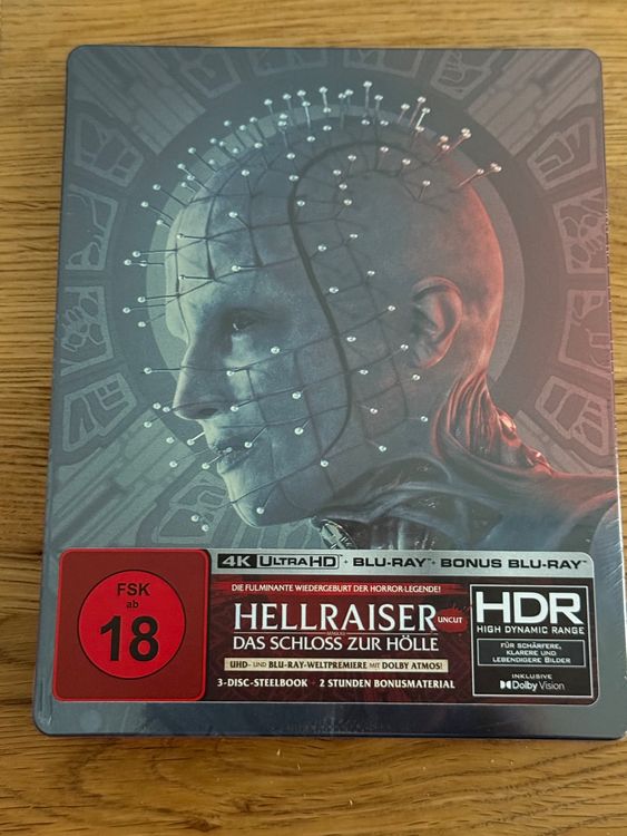 Hellraiser - Das Schloss zur Hölle Steelbook 4K OVP (Neu und ...