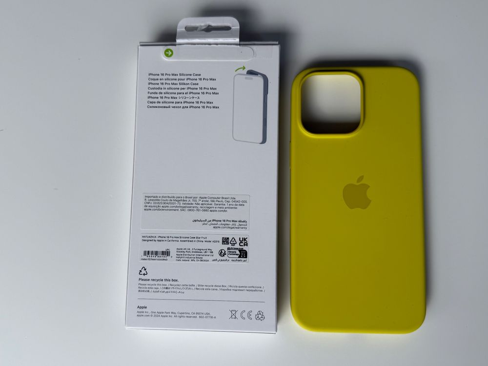 Original Apple iPhone 16 Pro Max Silikon Case Top Zustand! (Neu (gemäss ...