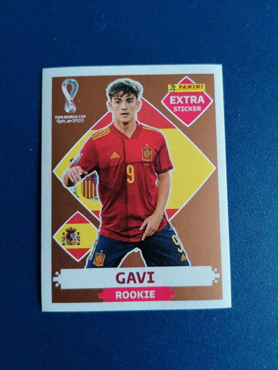 Panini EXTRA Sticker WM 2022 Qatar GAVI | Kaufen auf Ricardo