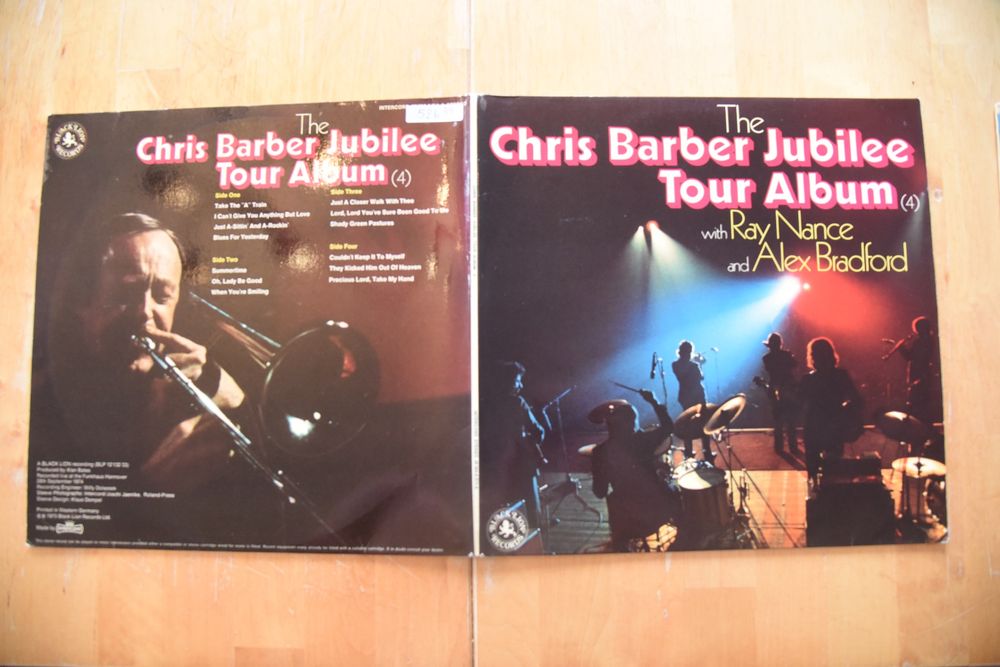 Chris Barber Jubilee Tour Album with Ray Nace and Ales Bradf (Gebraucht ...