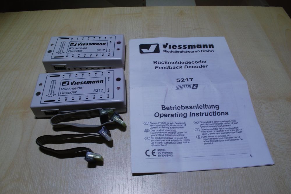 Viessmann 5217 2x Rückmeldedecoder für Digitalanlagen (Gebraucht) in Emmetten für CHF 35 – mit ...