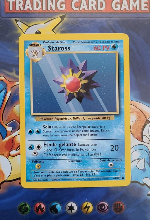 Carte Pokémon Staross (Set de base) 64/102 (fr) | Kaufen auf Ricardo