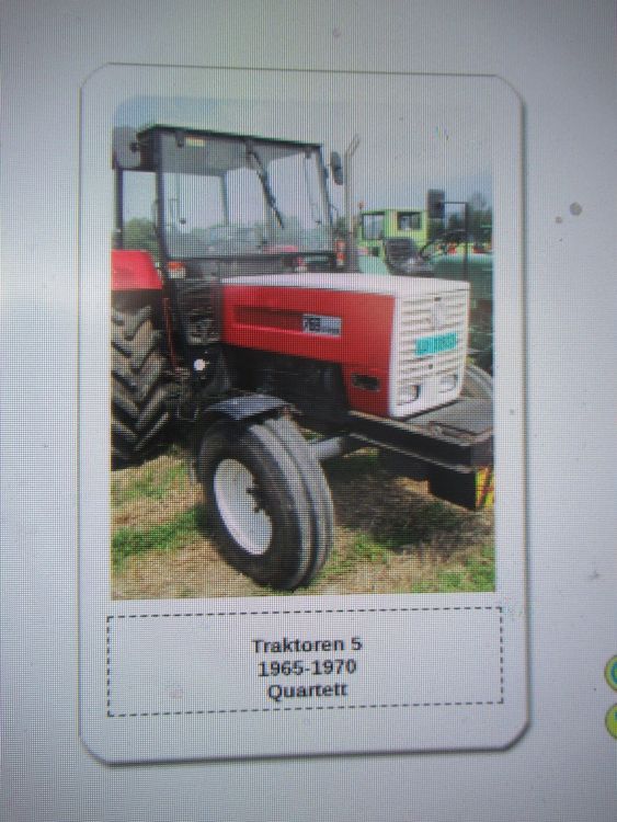 Traktoren 1965 - 70 V Quartett 52 Karten (Neu und originalverpackt) in Herznach für CHF 32 – mit ...
