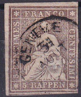 Strubel 22, schönes Eckrandstück++++ (Gebraucht) in Samnaun-Compatsch für CHF 11 – mit Lieferung ...