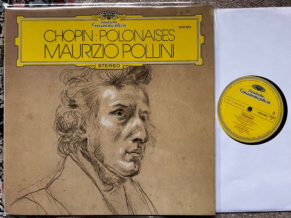 Chopin Maurizio Pollini - Piano Polonaises LP ♪ GEWASCHEN ♪ (Neu ...