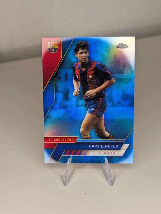 Gary Lineker FC Barcelona Karte /75 seltene Sammlerkarte! (Gebraucht ...