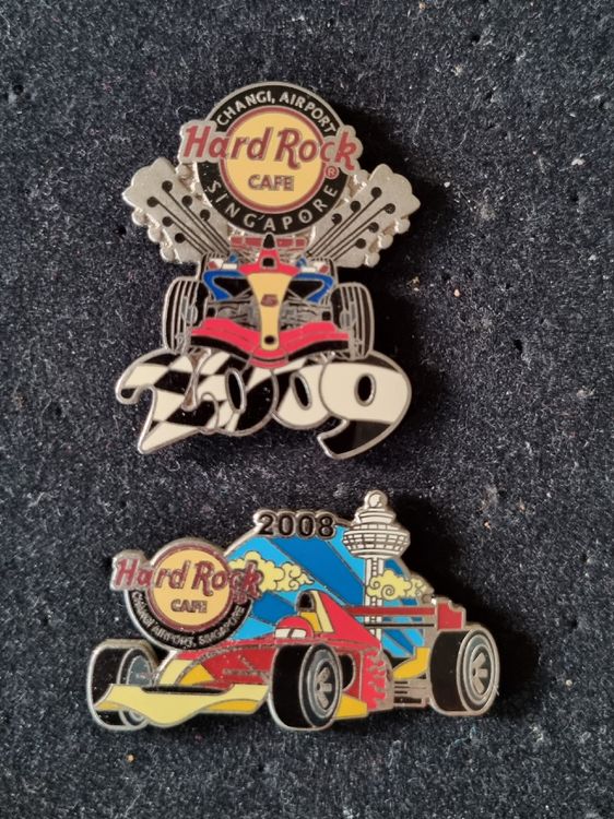 2 Hard Rock Cafe Pin, Singapore | Kaufen auf Ricardo