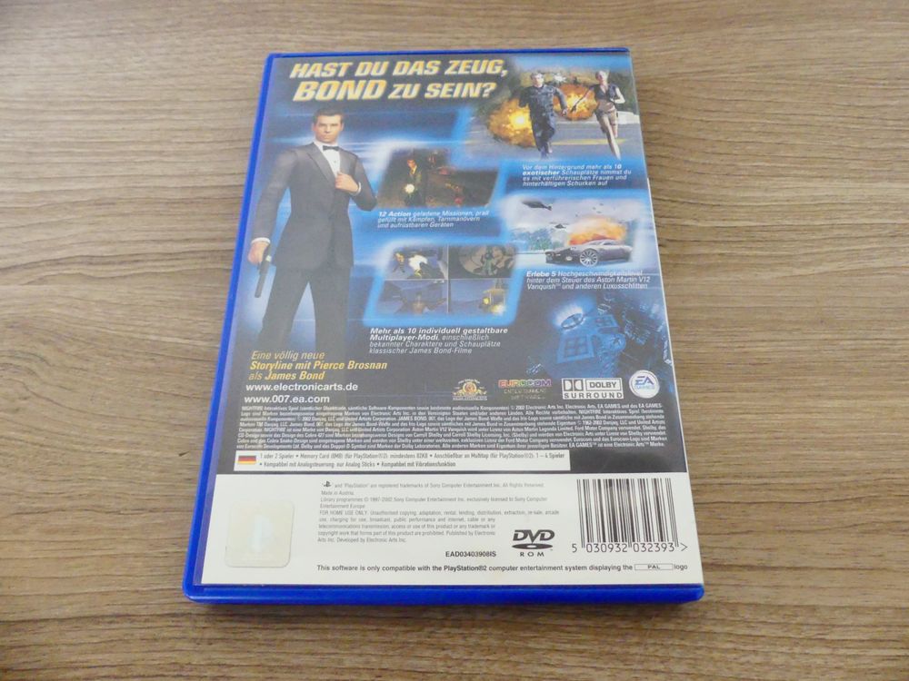Playstation 2 PS2 - 007 Nightfire - Top (Gebraucht) in Bassersdorf für ...