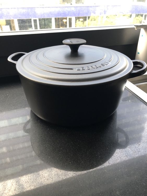 Le Creuset Bräter Gusseisen schwarz 27 Topzustand (Gebraucht) in zürich ...
