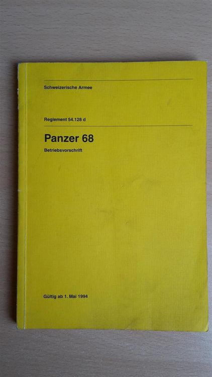 Panzer 68 (Gebraucht) in Ruswil für CHF 8 – mit Lieferung auf Ricardo ...