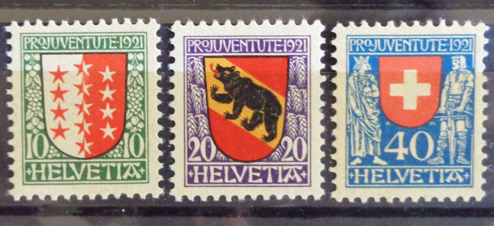 SWITZERLAND 1921: Pro-Juventute-Serie, ** | Kaufen auf Ricardo