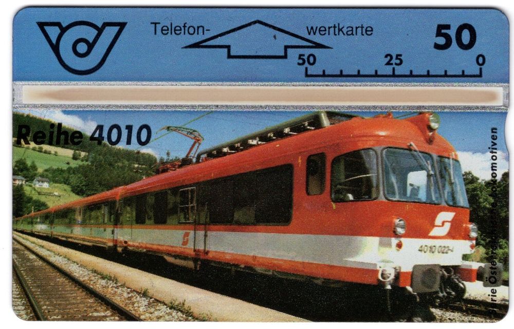 Lok der Reihe 4010 - volle Telefonkarte aus Österreich | Kaufen auf Ricardo