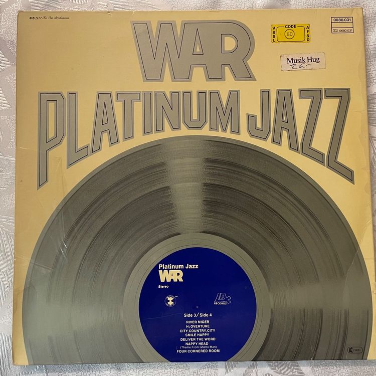 WAR - PLATINUM JAZZ (Gebraucht) in Zürich für CHF 12 – mit Lieferung ...