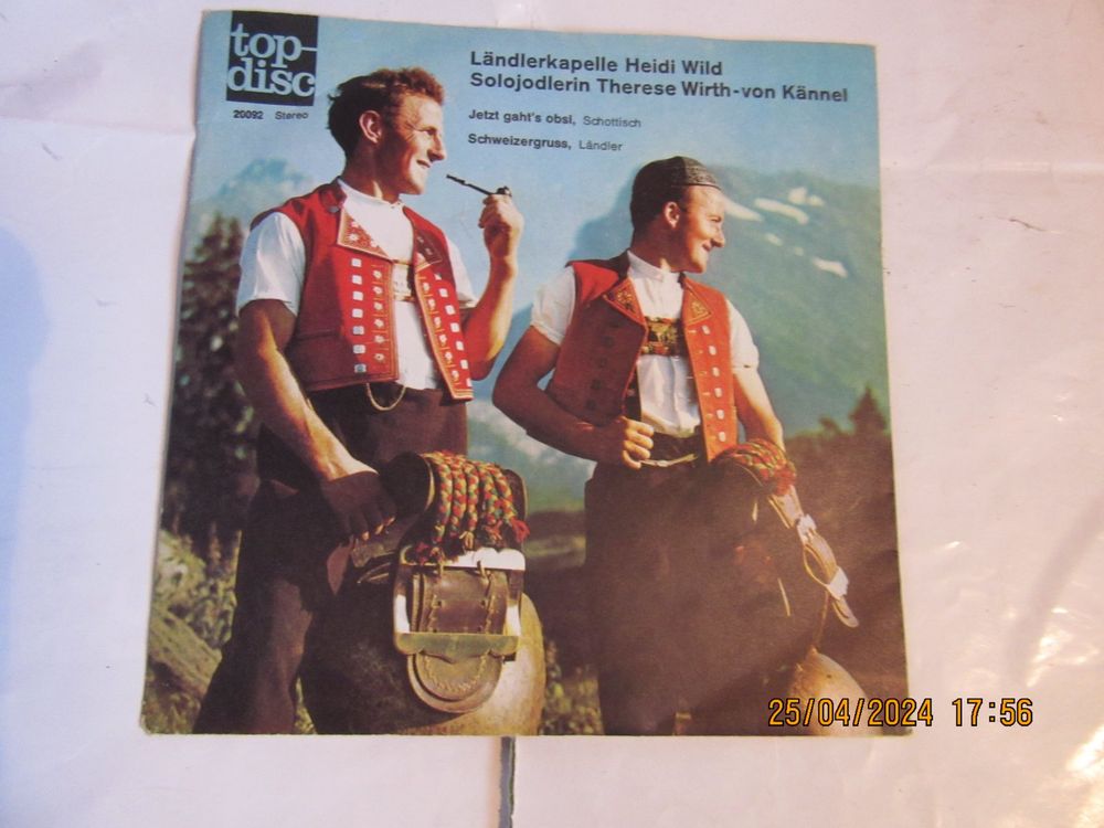 Vinyl-Single Ländlerkapelle Heidi Wild (Gebraucht) in Rüdlingen für CHF ...