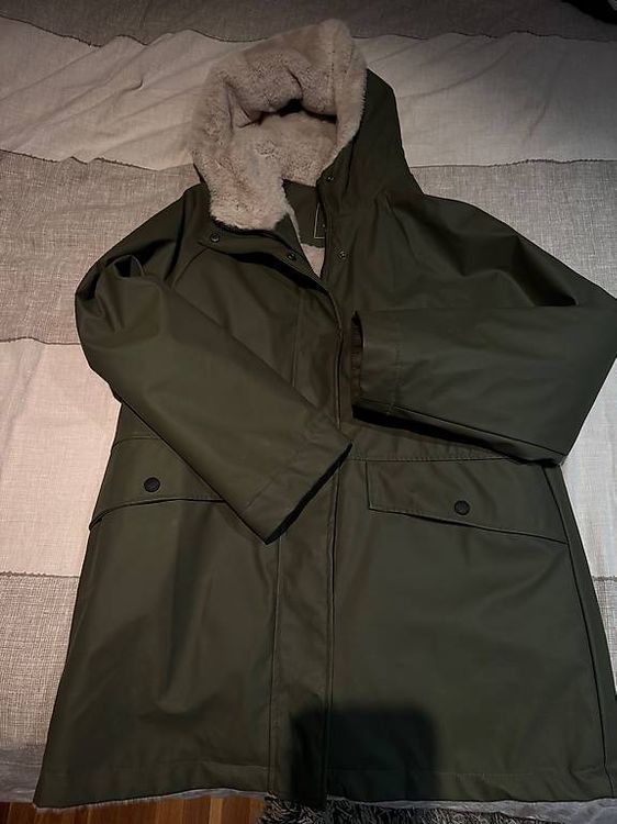 Gefütterte ZARA Jacke mit Fell ? Größe 152 Warme, gefütterte (Gebraucht ...