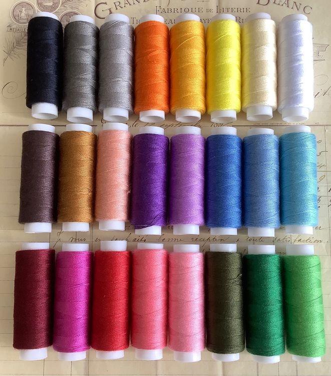24 Garn Nähgarn Fil à coudre (Neu (gemäss Beschreibung)) in Meyrin für ...