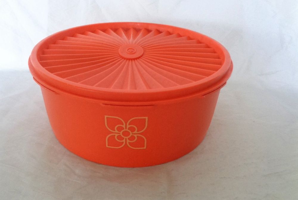 Tupperware Box orange / 70er oder 80er Jahre ab Fr. 6.- | Kaufen auf ...
