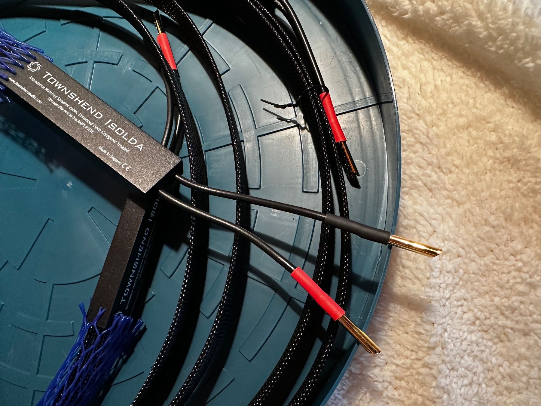 Townshend Audio Isolda DCT Lautsprecherkabel. NP CHF 1'574 (Neu und ...